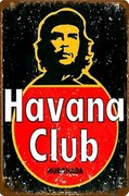 Plechová cedule Havana Club Velikost: A5 (20 x 15 cm)