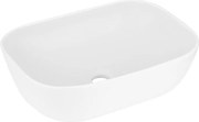 Gamma Miki, umyvadlo na desku 460x335x130 mm, bílá lesklá, GMA-UC-MIKI