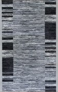Associated Weavers, Protiskluzový běhoun na míru Adagio 19 šedý, šíře 80 cm, šedá, chodba / předsíň