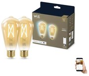 SADA 2x LED Stmívatelná žárovka VINTAGE ST64 E27/6,7W/230V 2000-5000K Wi-Fi -WiZ