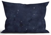 MK Lůžkoviny Bavlněný povlak na polštář Renforcé 50 x 70 cm - Hvězdná obloha