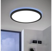 Eglo 900091 - LEDRGBW Stmívatelné stropní svítidlo ROVITO-Z LED/14,6W/230V černá