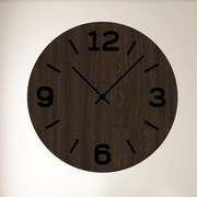 dřevo života Nástěnné hodiny CLASSIC Zvolte barvu dekoru: Wenge, Velikost hodin: 35x35