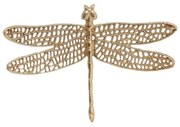 Kovová nástěnná dekorace 36x24 cm Dragonfly – Light &amp; Living