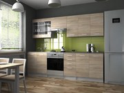 Kuchyňská linka PAMELA 260x200 - Sonoma