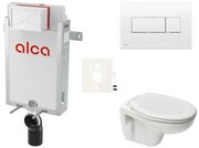 Cenově zvýhodněný závěsný WC set Alca k zazdění + WC Ceramia S-Line Pro SIKOAP4