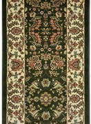Berfin Dywany, Běhoun na míru Anatolia 5378 Y (Green), šíře 100 cm, zelená, chodba / předsíň