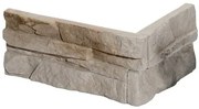 Roh Fasádní Stones Patan soft grey 24x10 cm reliéfní RPATANSOGR