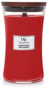 WoodWick vonná svíčka s dřevěným knotem velká Crimson Berries 609 g