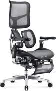 Ergonomická židle s podnožkou černá Premium Normal Size: Diablo V-Kinetic