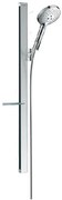Hansgrohe Raindance Select S - Sprchová souprava 120, 3 proudy, EcoSmart 9 l/min, sprchová tyč 90 cm, chrom 27649000