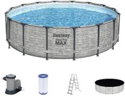 BESTWAY Steel Pro Max Bazén 488 x 122 cm, kartušová filtrace 5619E
