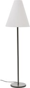 Tmavě zelená stojací lampa s textilním stínidlem (výška 153 cm) Navat – Kave Home