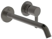 Ideal Standard Joy - Umyvadlová baterie pod omítku, výtok 23 cm, 2-otvorová instalace, Magnetic Grey A7379A5