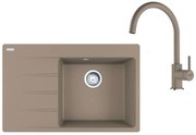Franke Sety - Kuchyňský set G271KA, fragranitový dřez CNG 611-78 TL/7 a baterie FC 6018.424, kašmír 114.0700.773