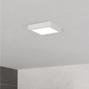 Eglo 901335 - LED Koup. stropní svítidlo FUEVA LED/7W/230V 15x15 cm IP44 bílá