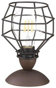 ONLI - Stolní lampa SPIDER 1xE27/15W/230V 23 cm černá/hnědá