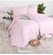 Povlečení damaškové růžové EMI, Standardní set jednolůžko obsahuje 1x 140x200 + 1x 70x90