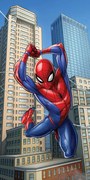 Vesna | Dětská osuška SPIDERMAN Operace Silver 70x140 cm