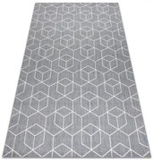 Koberec FLAT 48655/637 SISAL - 3d kostka
