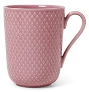 Porcelánový hrnek Rhombe Rose 330 ml Lyngby Porcelaen