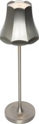 Retro stolní lampa gunmetal dobíjecí IP44 - Granny