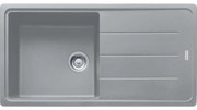 Franke Basis - Fragranitový dřez BFG 611, 97x50 cm, šedý kámen 114.0285.314