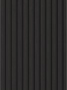 Mexen Lam-B, akustické stěnové lamely 275 × 30 cm, HDF deska 4 mm, technická dýha, eben černý, S100-275307-3015-023