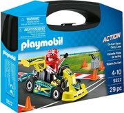 Stavebnice playmobil přenosný box malý - motokárový závodník