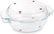 TESCOMA Kulatý pekáč s poklopem GrandCHEF 32 cm, skleněný