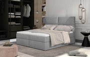 Eltap Čalouněná postel Amber s úložným prostorem Materiál a barva potahu: Monolith 84 - šedá, Rozměr: 140x200