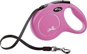 Flexi Classic NEW M pásek 5 m růžové 25 kg