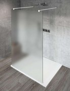 Gelco Vario - Sprchová stěna Walk-In do prostoru, 110 cm, Coated Glass, bílá/matné sklo GX1411GX2215