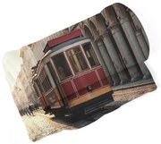 Sablio Deka Historická červená tramvaj - 150x120 cm
