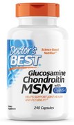 Doctor's Best Glucosamine Chondroitin MSM (glukosamin + chondroitin + MSM), 240 kapslí
