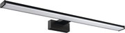 Sapho - LED svítidlo Chicago XL, 600x120x40 mm, 12W, matná černá AU470