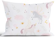 MK Lůžkoviny Bavlněný povlak na polštář Renforcé 50 x 70 cm - Unicorn