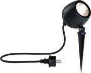 P 94776 LED bodové zahradní světlo Kikolo IP65 90mm 3000K 8W 230V 60° antracit hliník/umělá hmota - PAULMANN