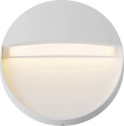 Venkovní schodišťová lampa na omítku, kulatá, vestavěná, Led, 3W, Mane Maytoni
