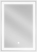 Mexen Taco, LED koupelnové zrcadlo s podsvícením 50x70 cm, 6000K, ochrana proti zamlžování, 9805-050-070-611-00