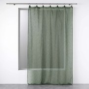 Khaki voálová záclona 140x240 cm Linka – douceur d'intérieur