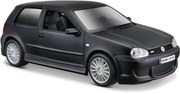 Maisto volkswagen golf r32 1:24 černá matná