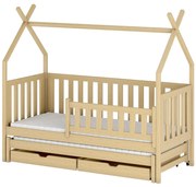 Legno Dětská rozkládací postel Tutis borovice Rozměr (cm): 80x160