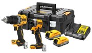 DeWALT Nářadí - 6dílná sada AKU nářadí, baterií a nabíječky DCK2050E2T