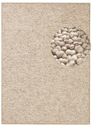 Světle hnědý koberec 60x90 cm Wolly – BT Carpet