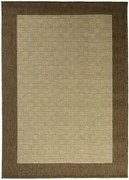 Oriental Weavers, Kusový koberec SISALO/DAWN 3682/J84D – na ven i na doma, 66x120, béžová, hnědá, chodba / předsíň