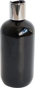 Dávkovač na mýdlo 300 ml černý s černo-stříbrným DISC TOP BELA