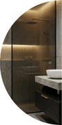 Tutumi Zrcadlo 118,5x59 cm s regulovatelným LED osvětlením HOM-01526