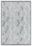 Ayyildiz, Kusový koberec Bahama 5158 Grey – na ven i na doma, 80x250, šedá, chodba / předsíň