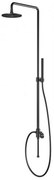 Steinberg 100 - Sprchový set bez baterie, průměr 20 cm, matná černá 100 2770 S